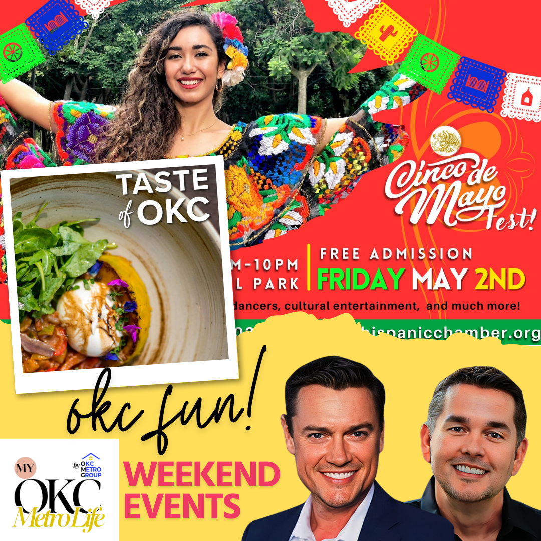 Weekend Events in OKC Metro: May 2-4, 2025 - My OKC Metro Life