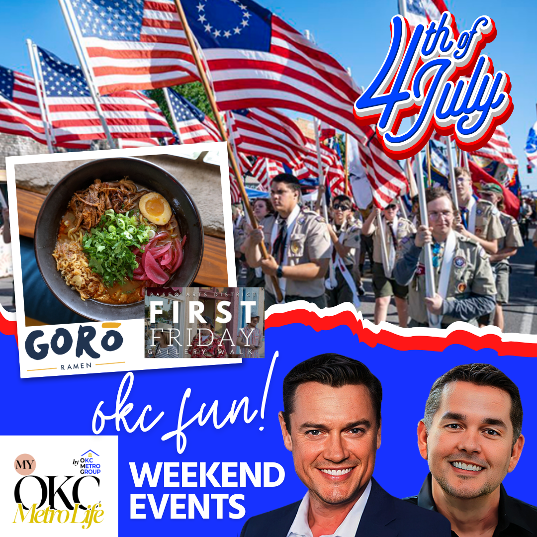 Weekend Events in OKC Metro: July 4-6, 2025 - My OKC Metro Life