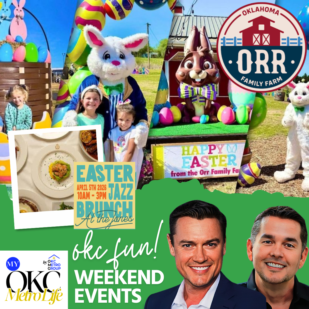 Weekend Events in the OKC Metro: April 3-5, 2026 - My OKC Metro Life